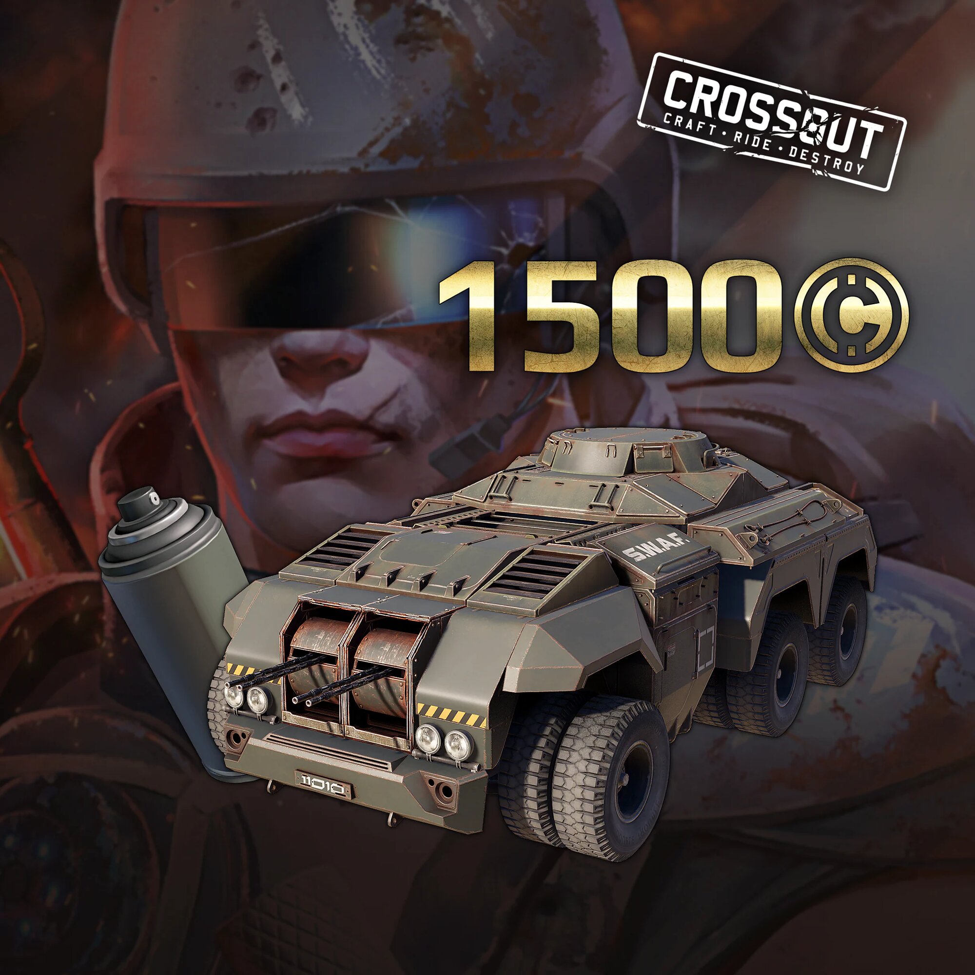 Дополнение Crossout - Assault Force: Tango-1, цифровое издание PlayStation 4, регион Турция / код пополнения баланса