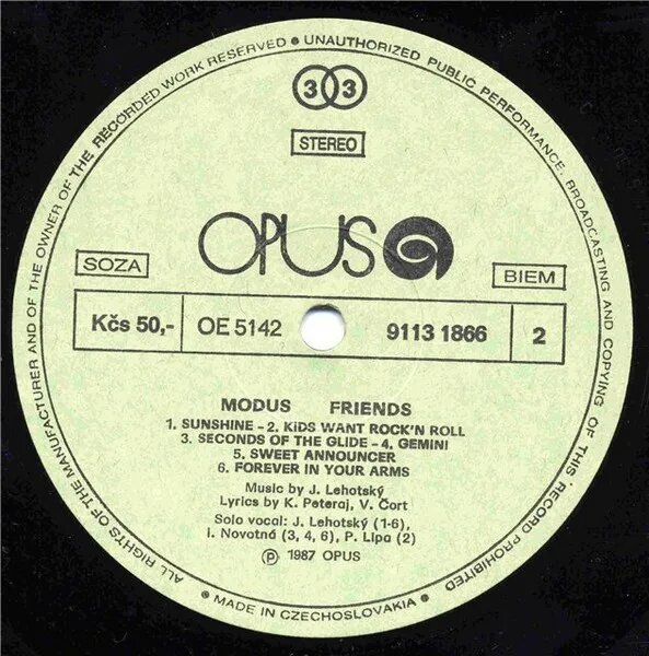 Modus (2) - Friends EX- — фото 1