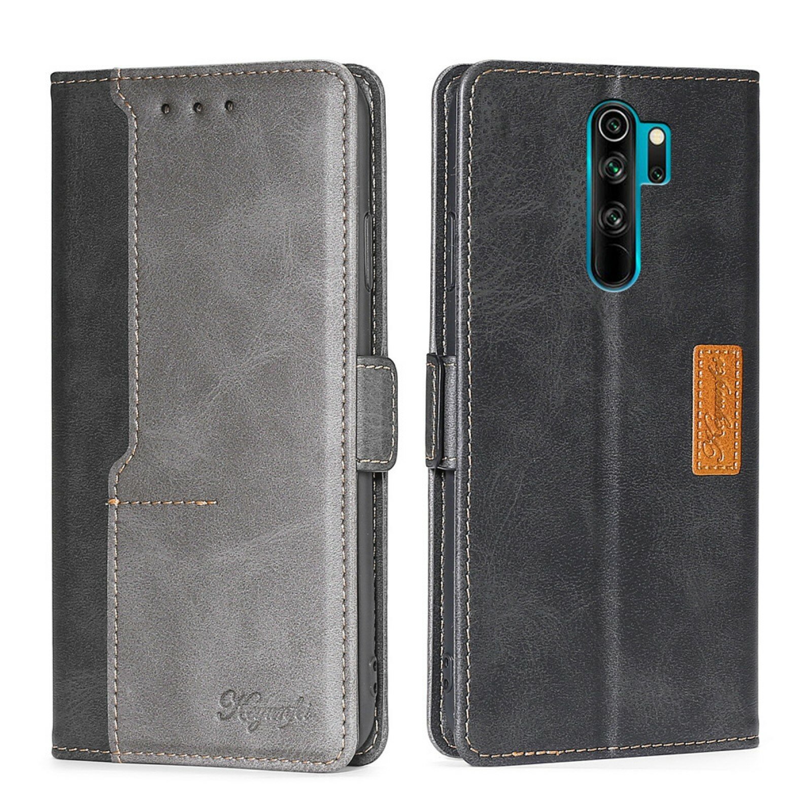 Чехол-книжка MyPads для Xiaomi Redmi Note 8 Pro с магнитным креплением и карманом