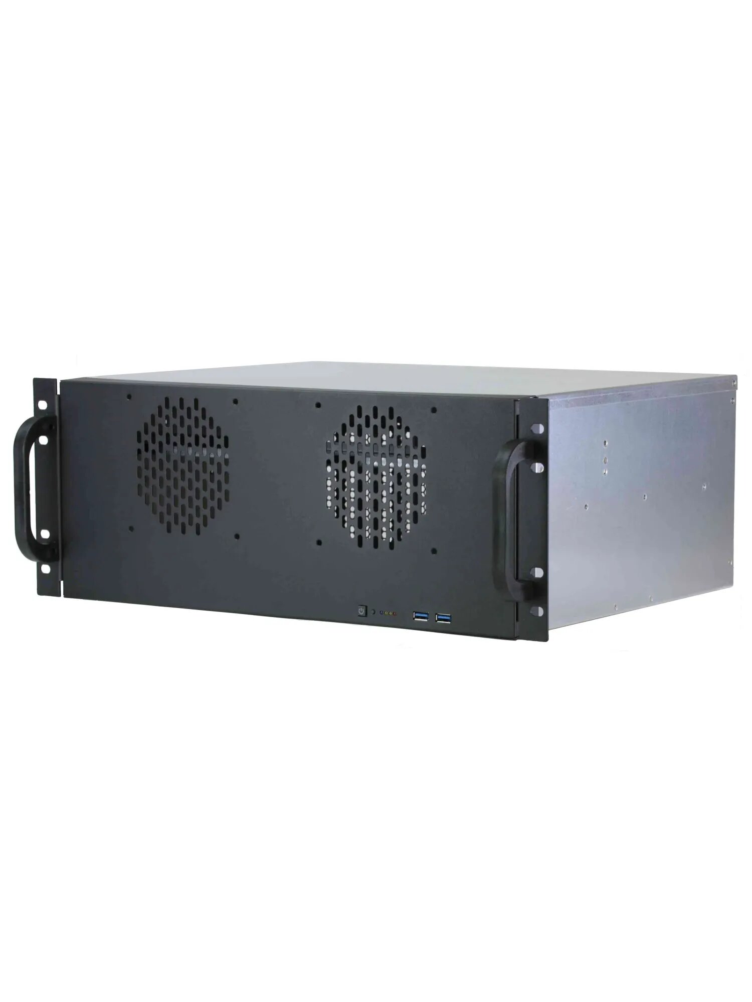 Корпус серверный 4U Procase 4U350-08 черный, без БП, глубина 350мм