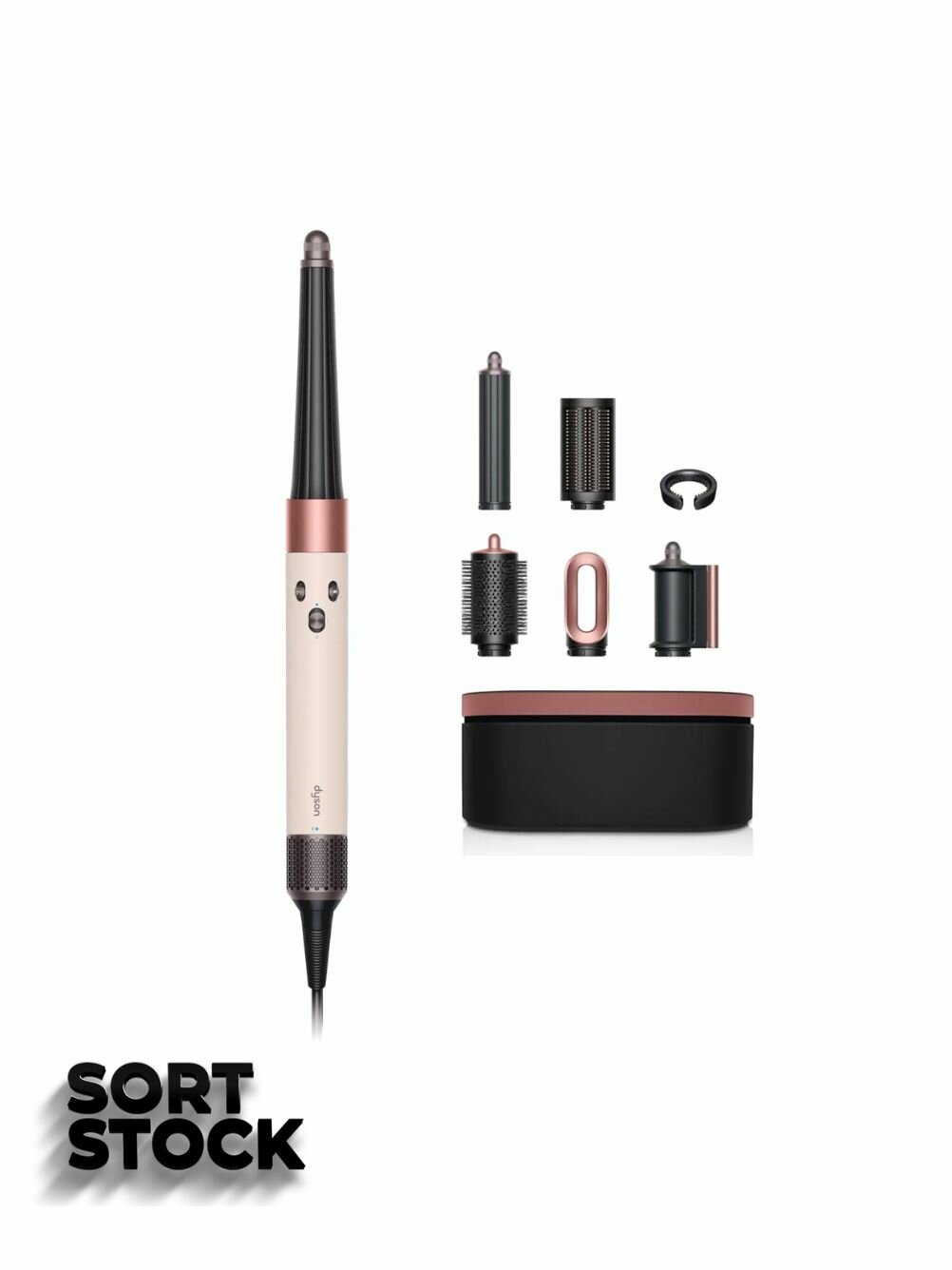 Фен-стайлер Dyson Airwrap complete Long HS08, ceramic pink/rose gold, Вилка для РФ