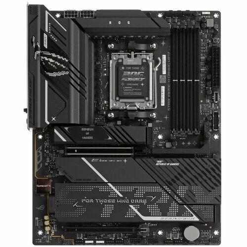 Материнская плата ASUS ROG STRIX X870E-H GAMING WIFI7 - AM5, AMD X870E, 4xDDR5-5600 МГц, 1xPCI-Ex16, 4xM.2, ATX