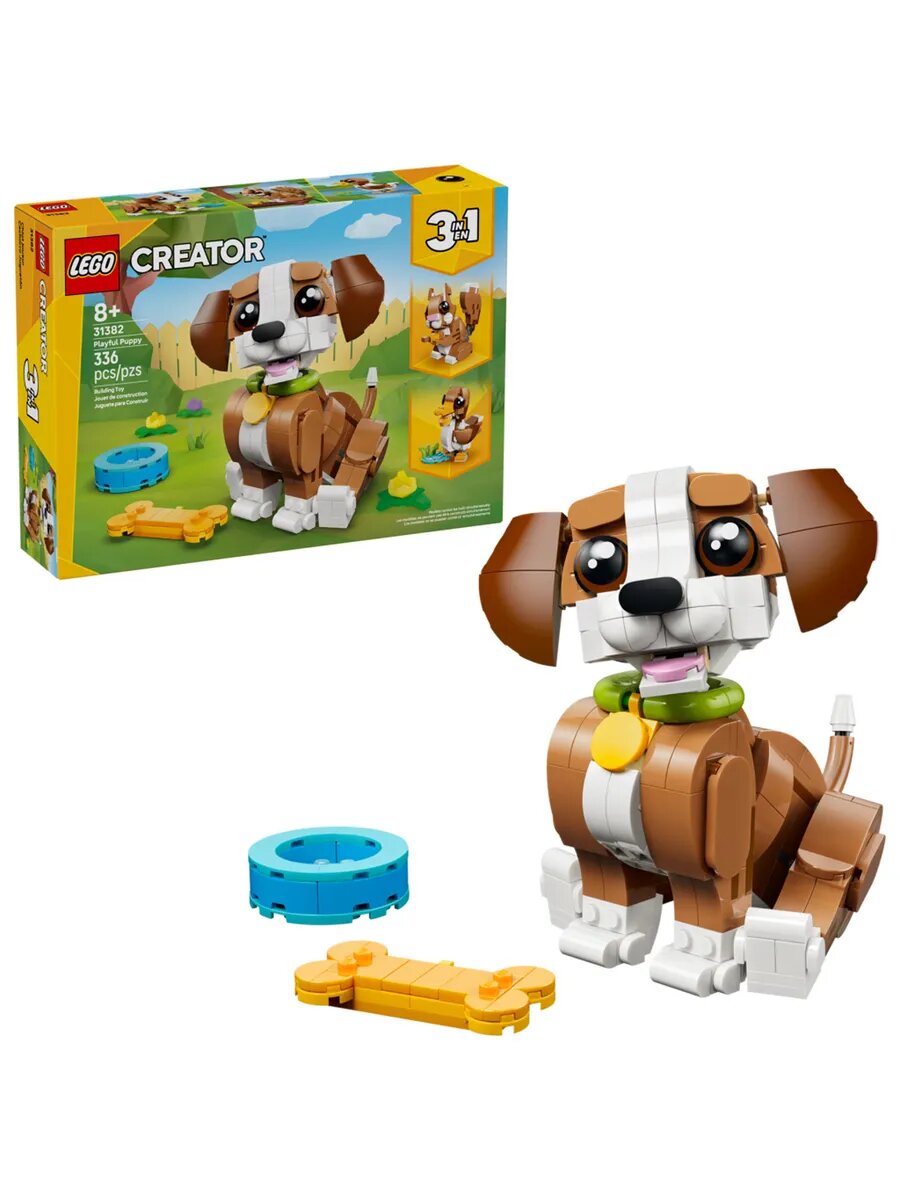 Конструктор LEGO Creator 31382 Игривый щенок