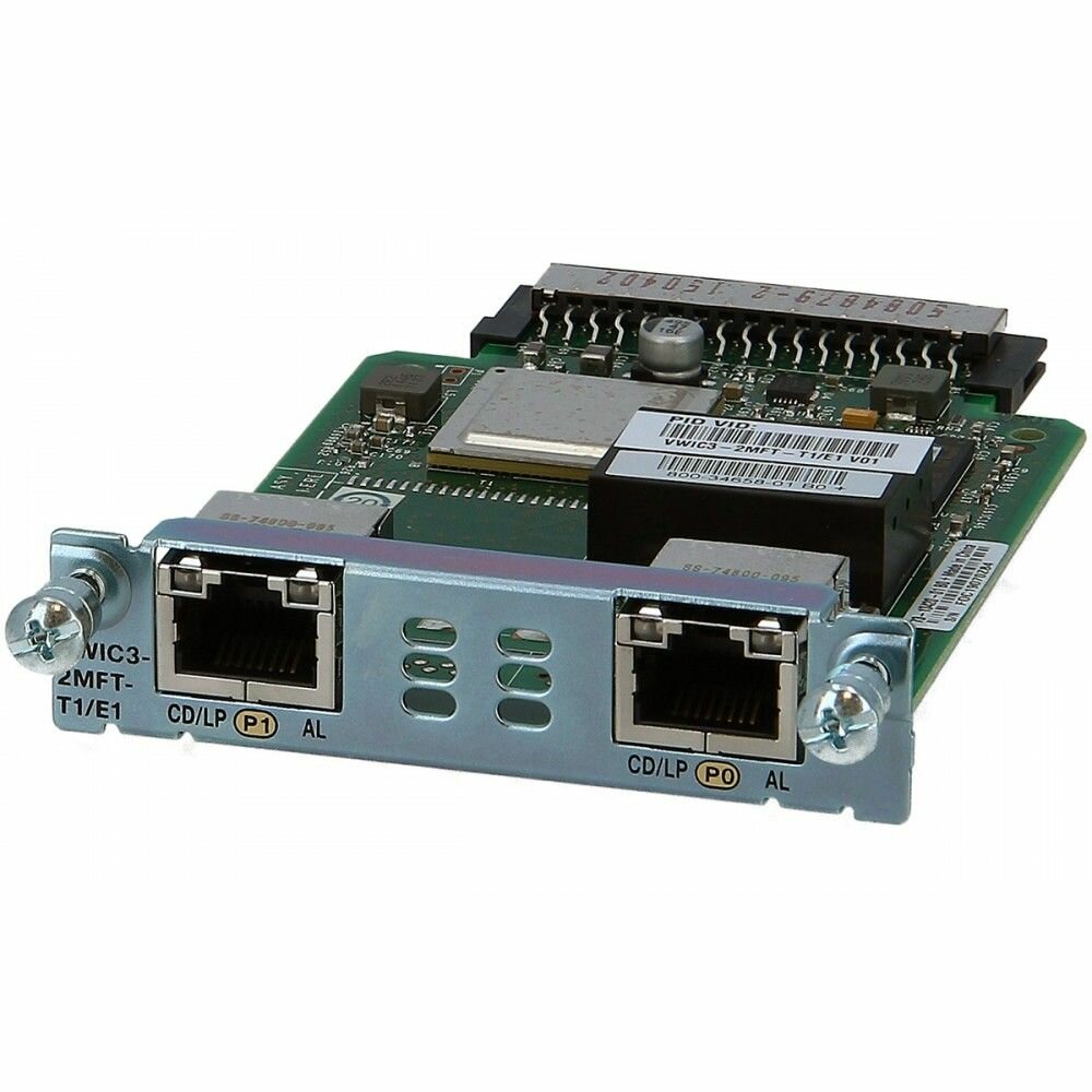 Модуль Cisco VWIC3-2MFT-T1-E1