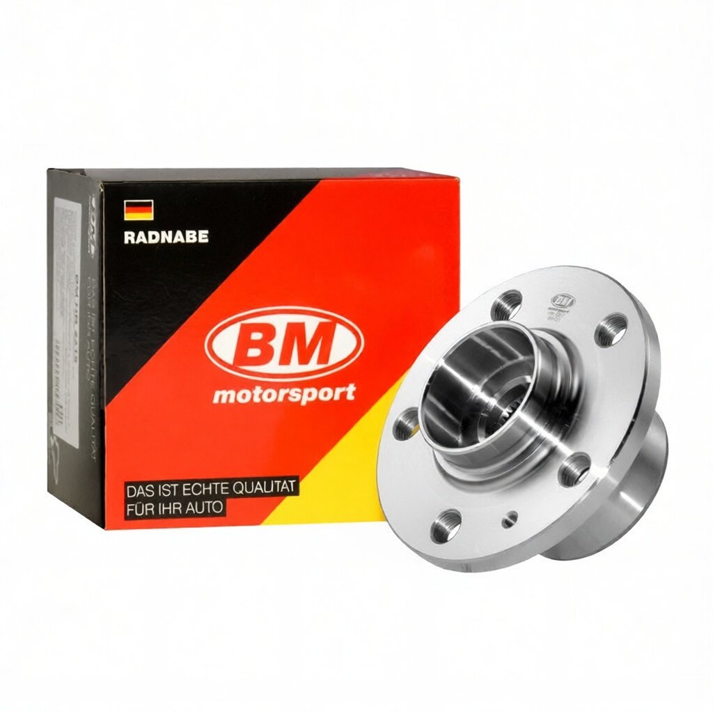 Ступица передняя, для тормозных дисков D 256mm, 288mm VAG 80, FABIA, OCTAVIA, POLO, GOLF-3 HB3601 BM