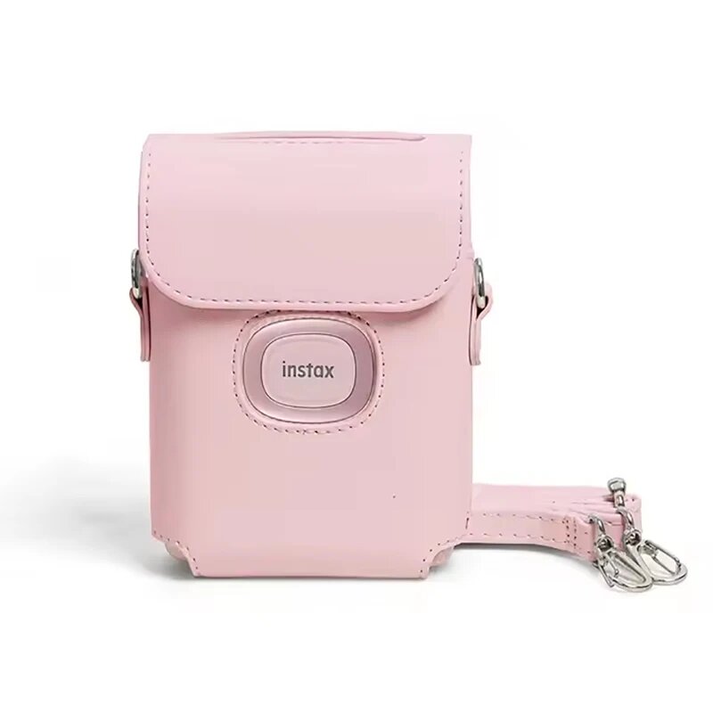 Сумка для Fujifilm Instax Mini Link 2, розовый, искусственная кожа
