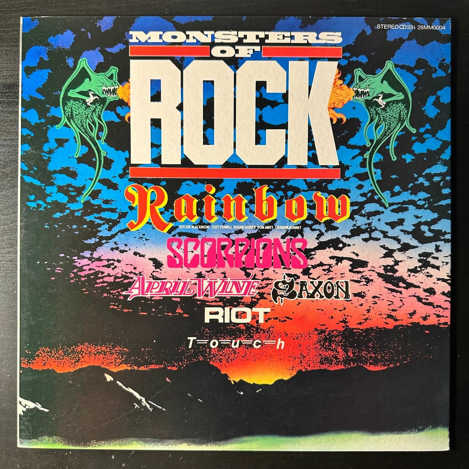 Виниловая пластинка Сборник Monsters Of Rock (Япония 1980г.)