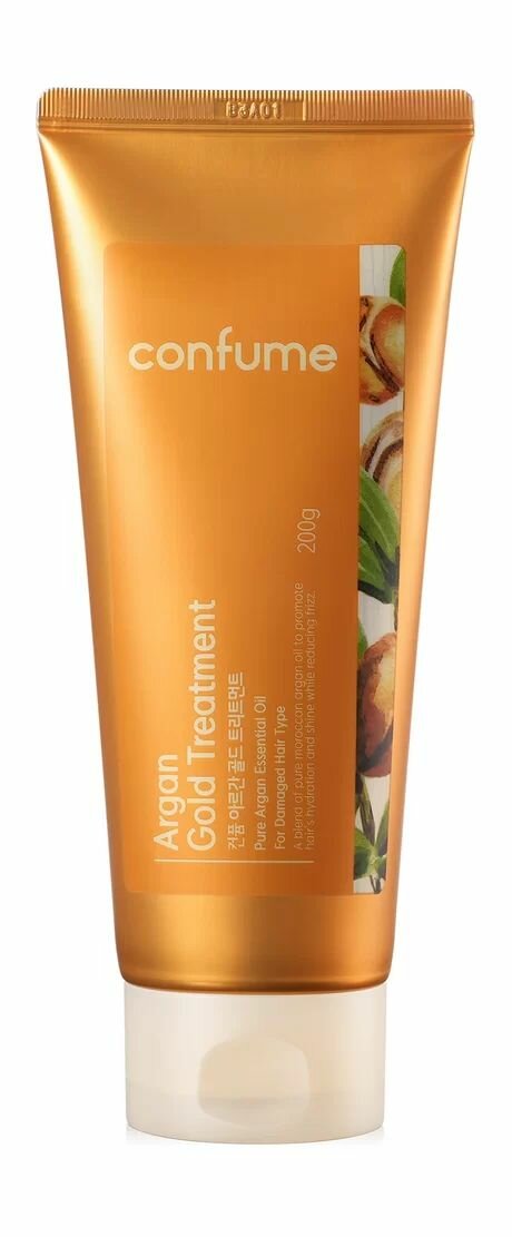 CONFUME Маска для волос Confume Argan Gold Treatment, 200 г