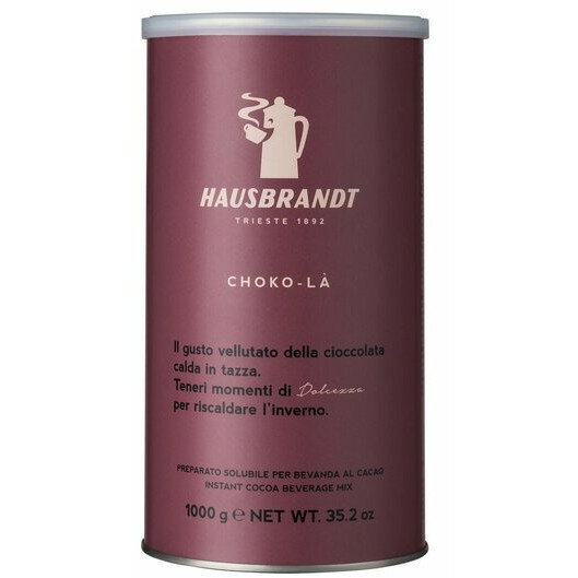 Горячий шоколад Hausbrandt Choco-La, банка, 1 кг
