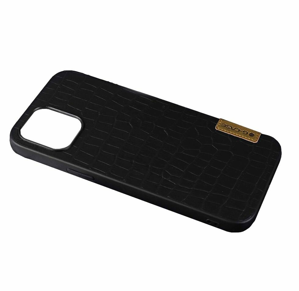 Чехол G-Case iPhone 14 Pro 6,1" Dark Series противоударный Крокодил