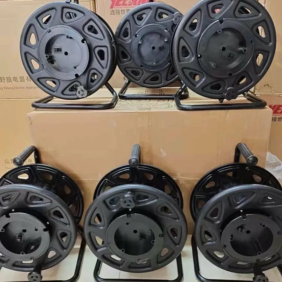 Катушка для транспортировки кабеля Roxtone PCD235 Органайзер для хранения проводов Черный пластик