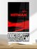 Постер на стену Hitman - red gradient посередине