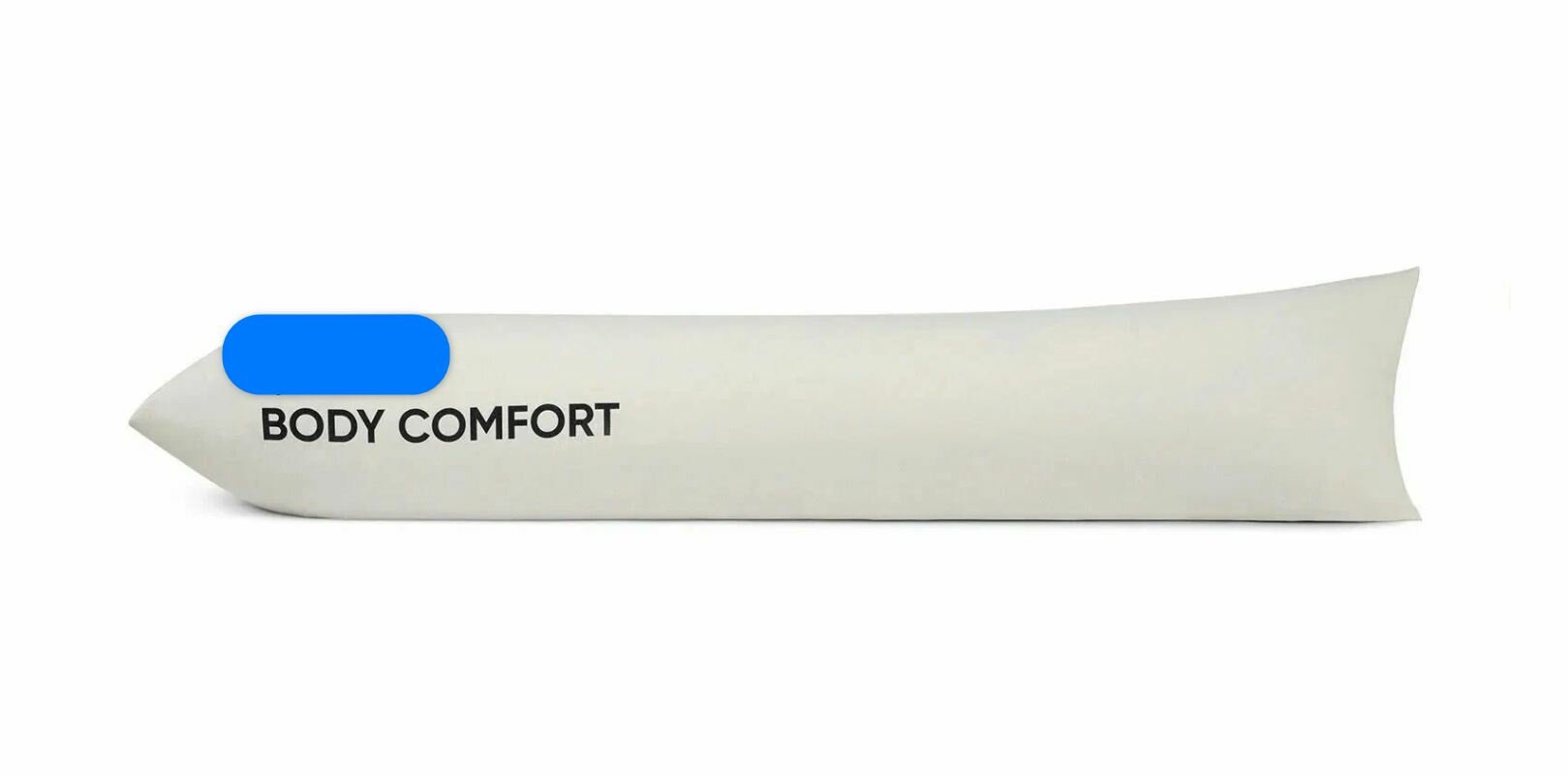 Подушка "Body Comfort", анатомическая, набивная, съёмный чехол, бежевый, 36х125