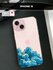 Чехол на Apple iPhone 15 / Айфон 15 с принтом Звезда и облака, прозрачный