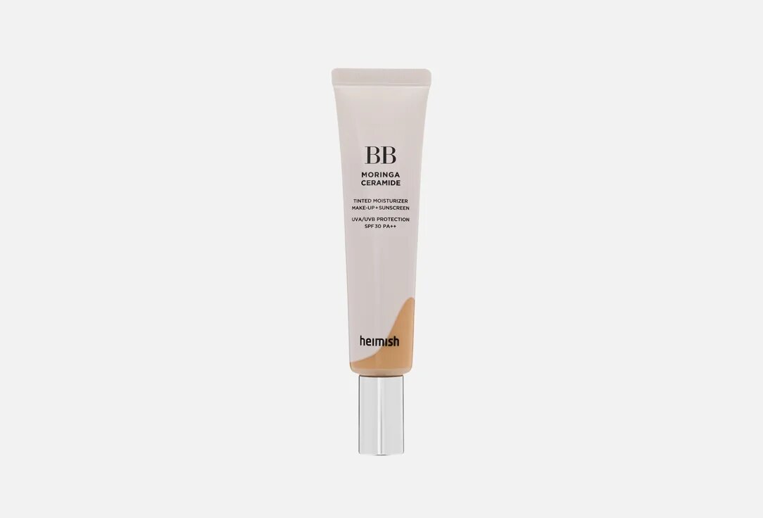 Heimish Moringa Ceramide Увлажняющий BB-крем для лица SPF30 30 г 27, Light tan