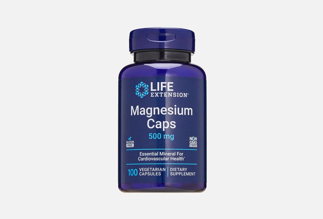Life Extension 500 мг в капсулах Магнезиум 100 шт