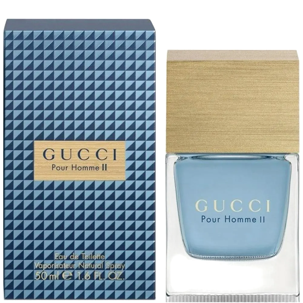 Gucci Pour Homme Ii eau de toilette для мужчин 50 мл - Гуччи Пур Хом 2 аромат