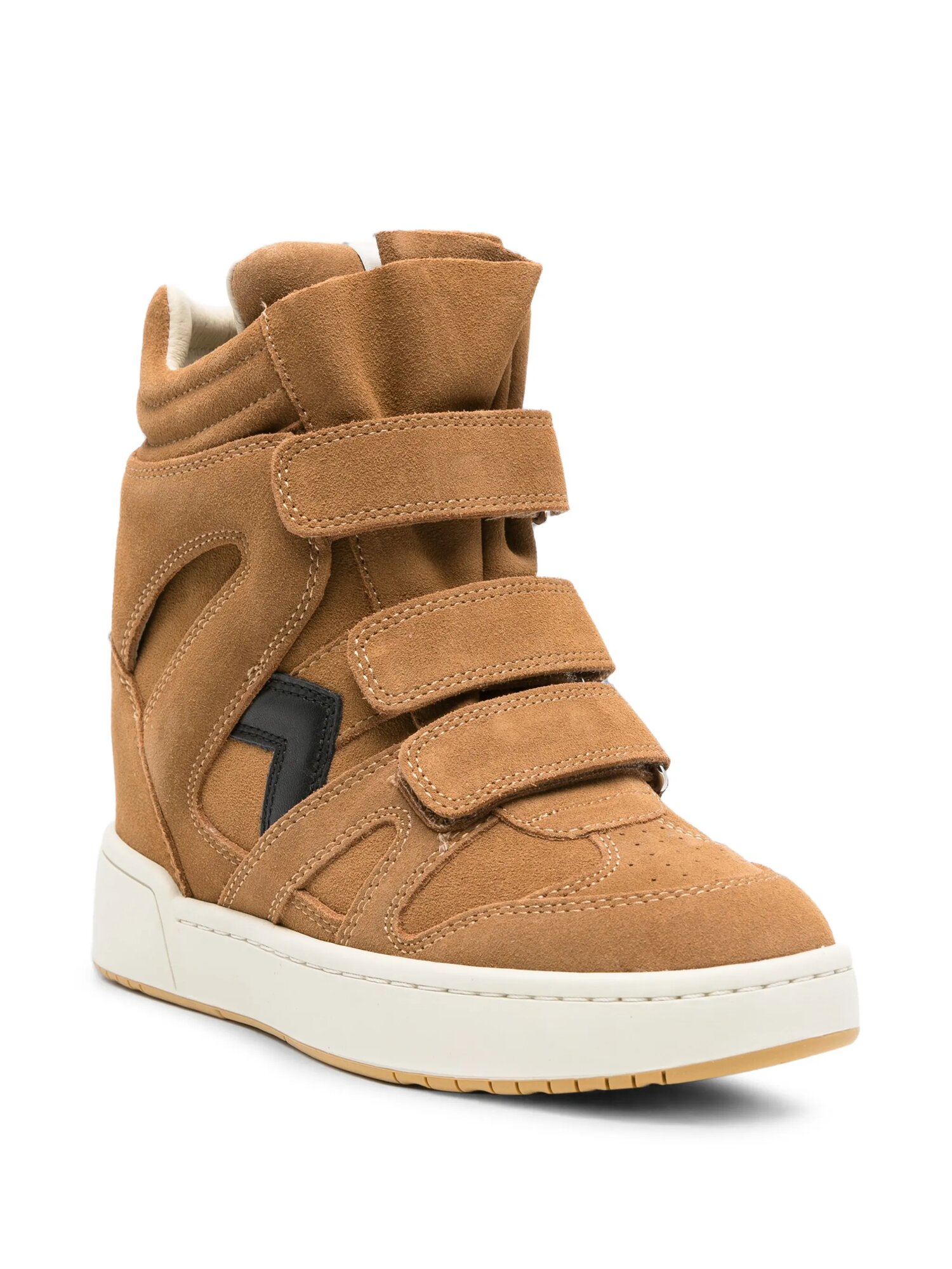 Кроссовки Isabel Marant IM3, размер 35, коричневый/серый/оранжевый — фото 1