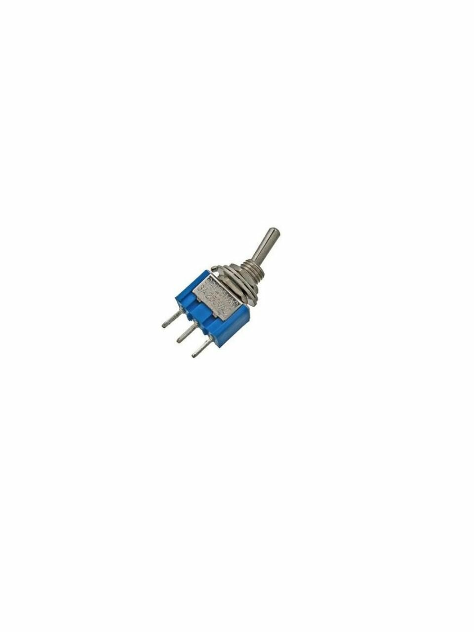 Тумблер MTS-102-A2 ON-ON 3выв. в плату