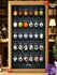 Плакат в раме с мячами ЧМ по футболу, хронология 1930-2026, 20x15 см, декор для ...