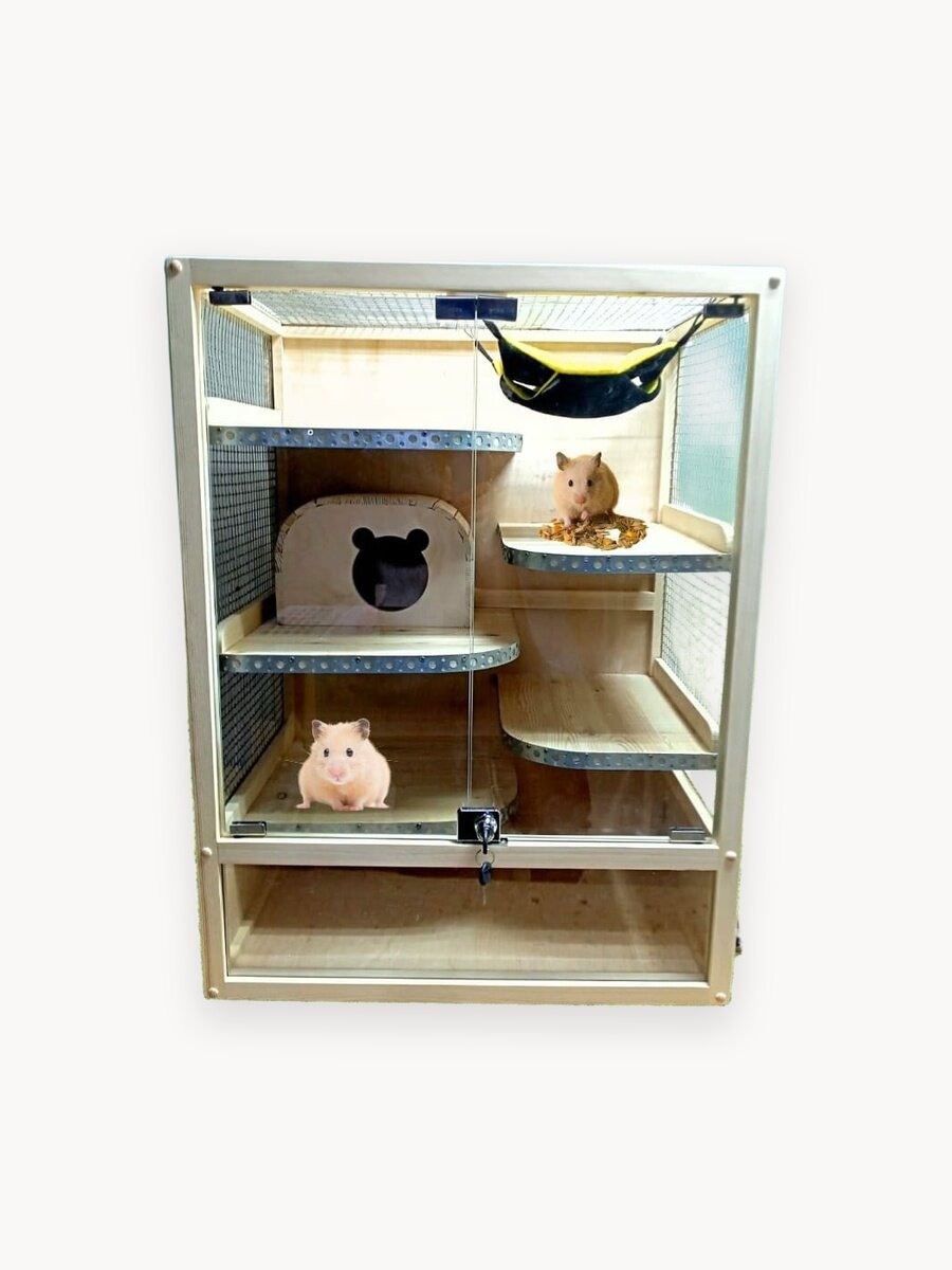 Клетка витрина для грызунов "Мистер Крыс"