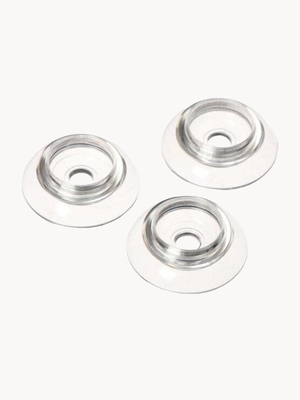 Термошайба мини из поликарбоната, d = 30 мм, УФ-защита, прозрачная, набор 50 шт.