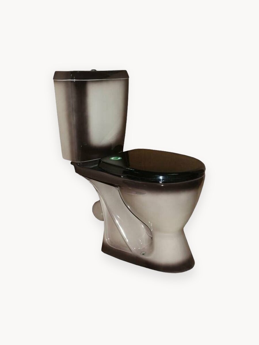 Унитаз Rosa Ресса чёрный