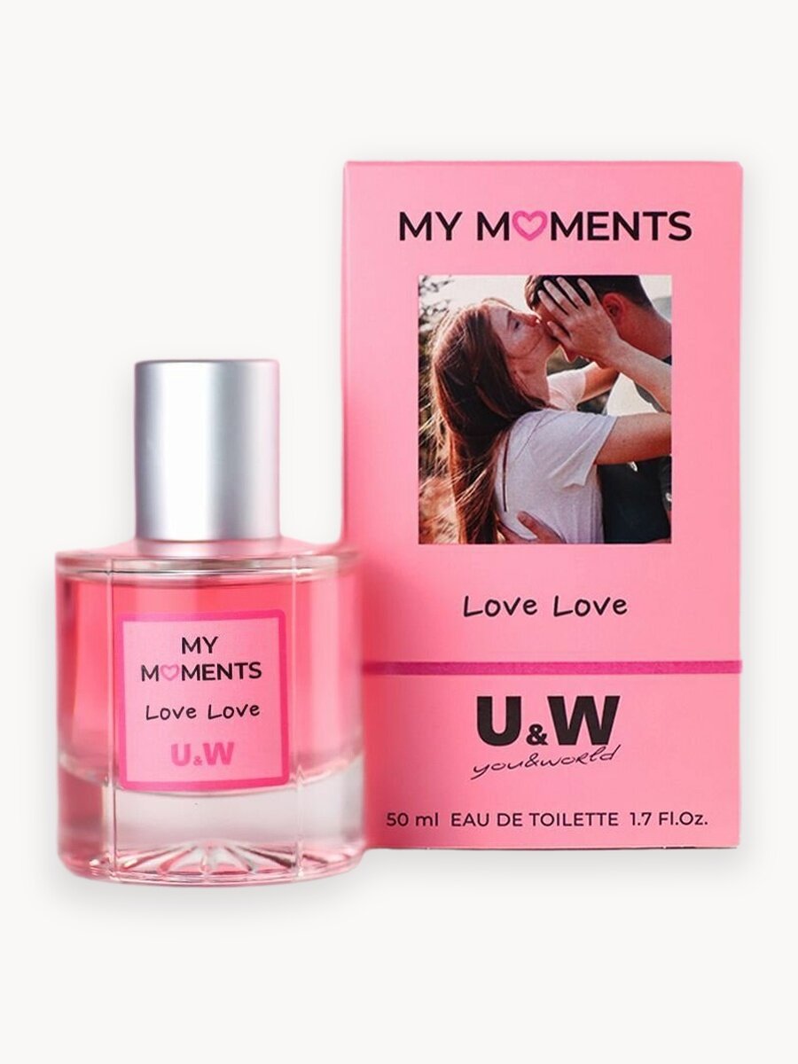 Духи женские My Moments Love Love, духи сладкие, парфюм, туалетная вода женская