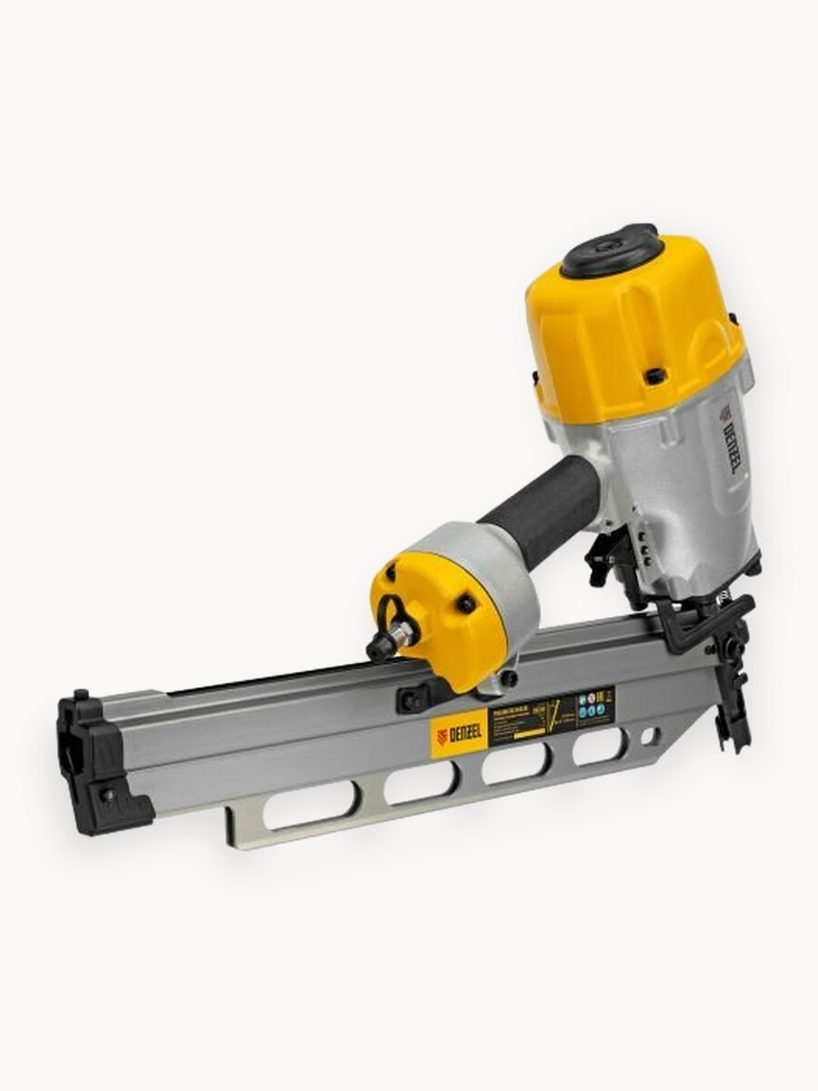 Нейлер пневматический Denzel PN2190 для гвоздей SN21 от 50 до 90 мм, 57429