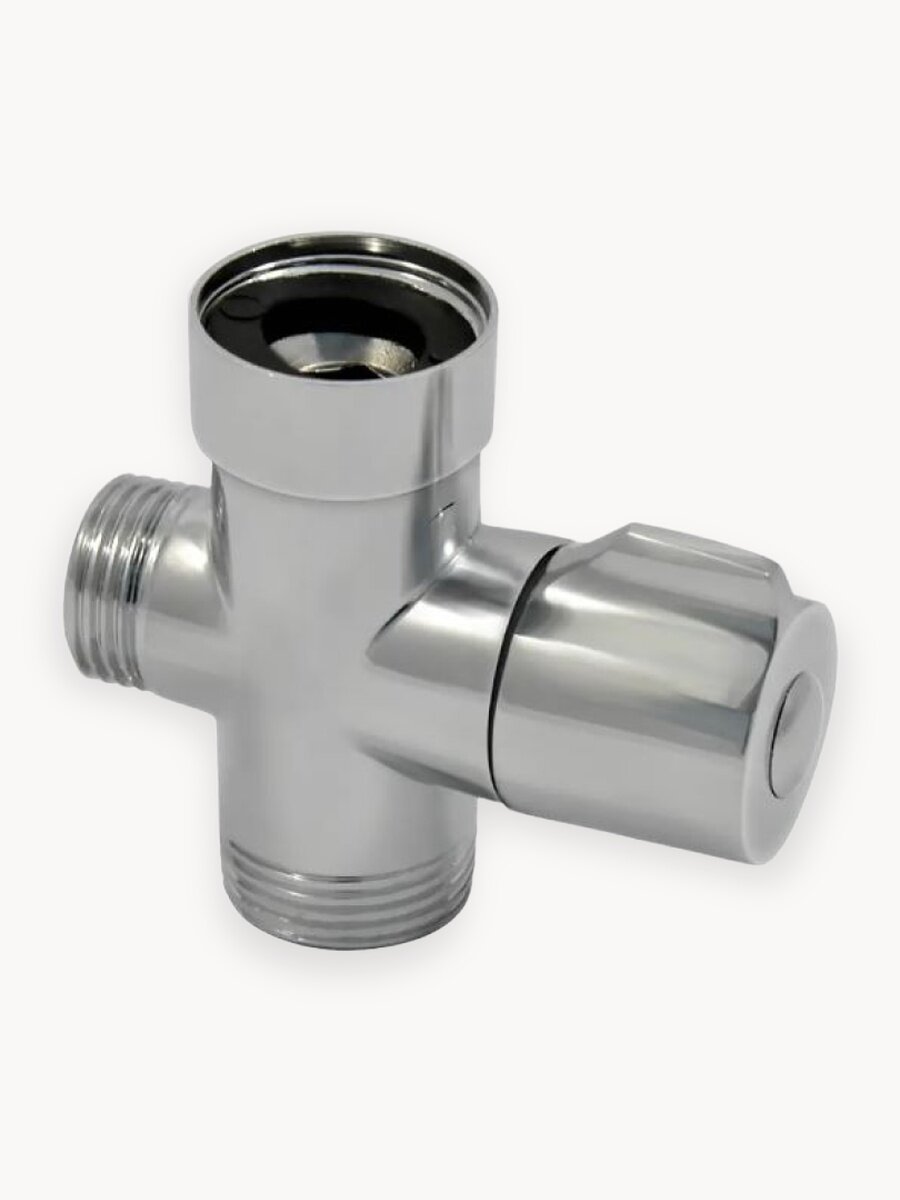 Дивертор для смесителя ESKO EDV1CER механический 3/4-1/2-3/4