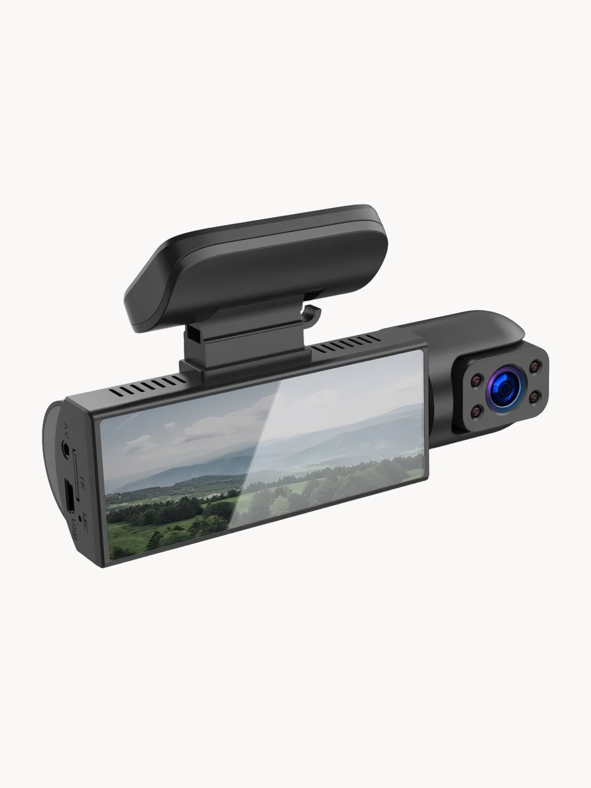 Автомобильный видеорегистратор Black Box Full HD 1080P, 2 камеры, G-sensor