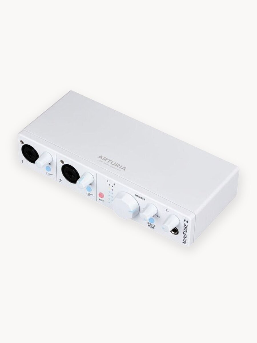 Аудиоинтерфейс Arturia MiniFuse 2 White