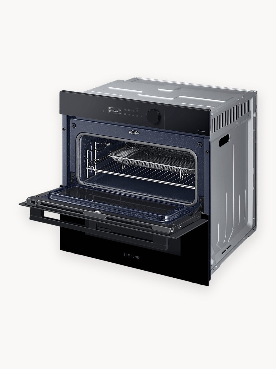 Встраиваемый духовой шкаф Samsung NV7B5765RAK/WT, 76 л, 13 режимов приготовления, макс. темп. 300 С, 3.95 кВт, черный