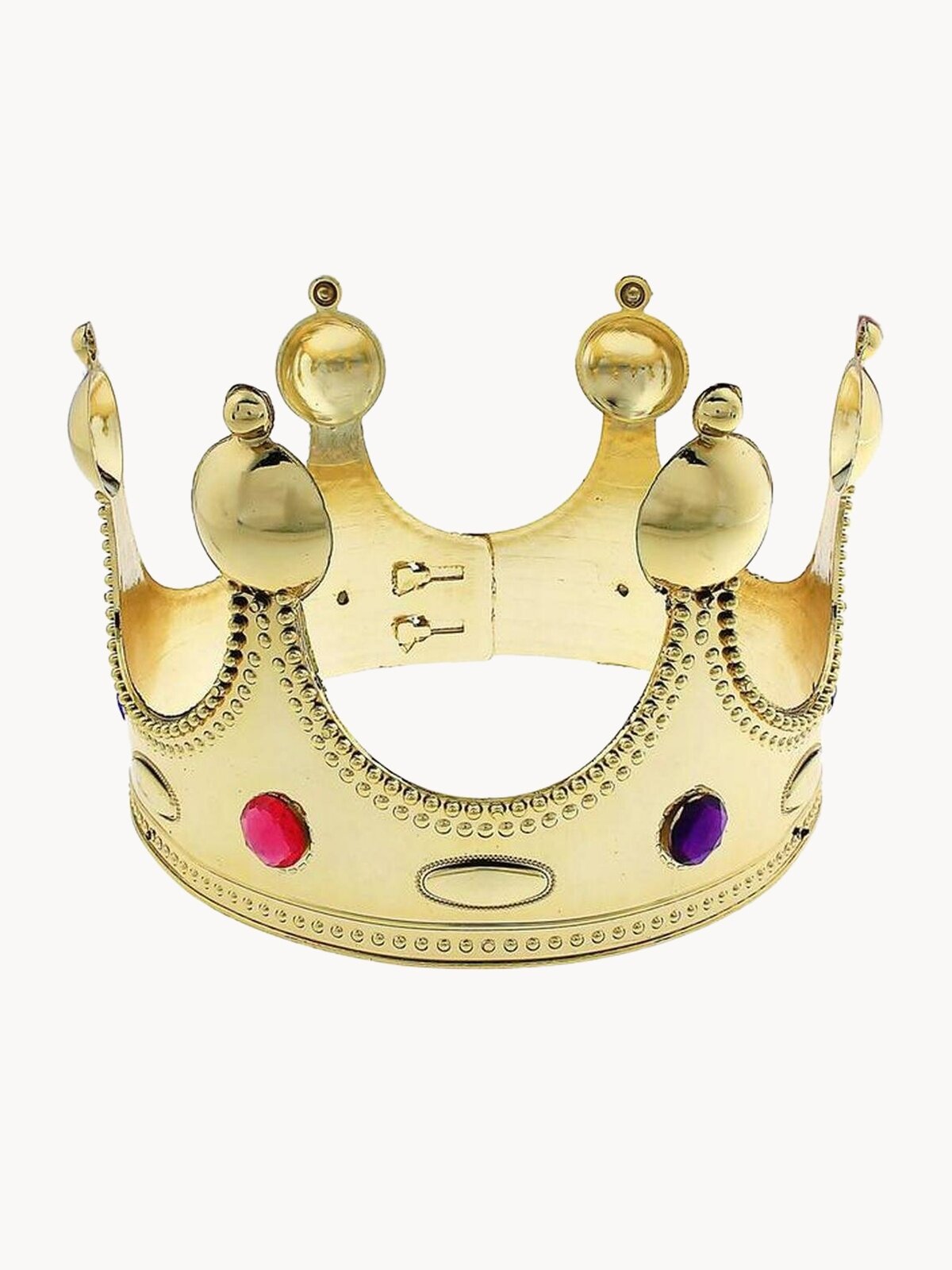 Корона Страна Карнавалия, пластик, размер 56, 1 шт, золотистый