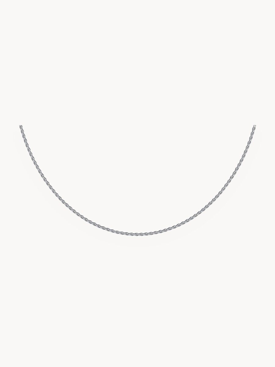 Цепь серебро, 925 проба, родирование