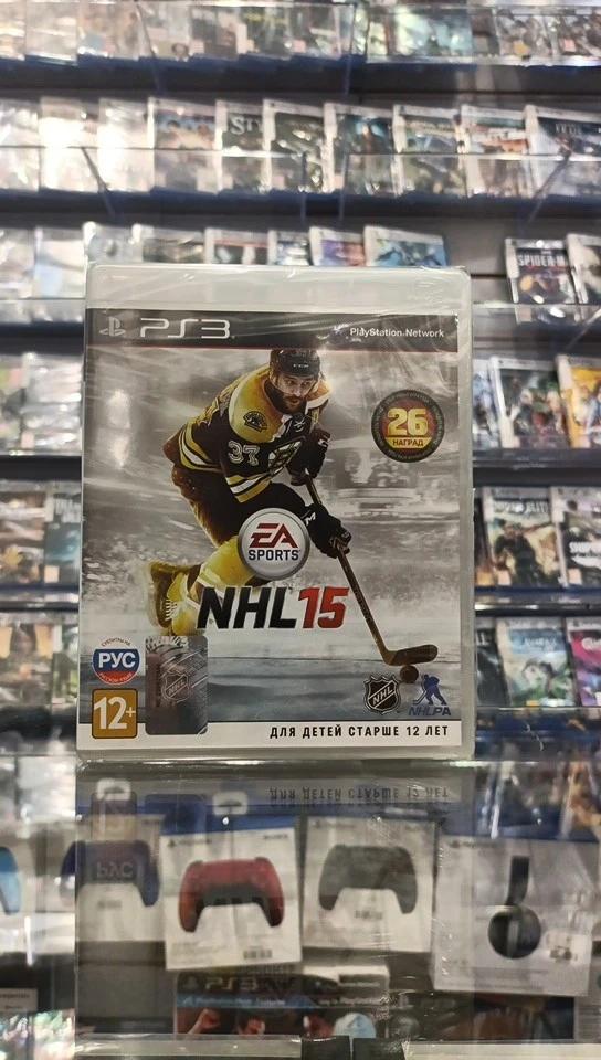 NHL 15 [PS3 русские субтитры](новая/перепак) (МК)(SPC)