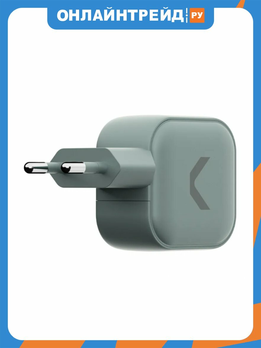 Сетевое зарядное устройство Commo Core Charger 45 Вт, серый