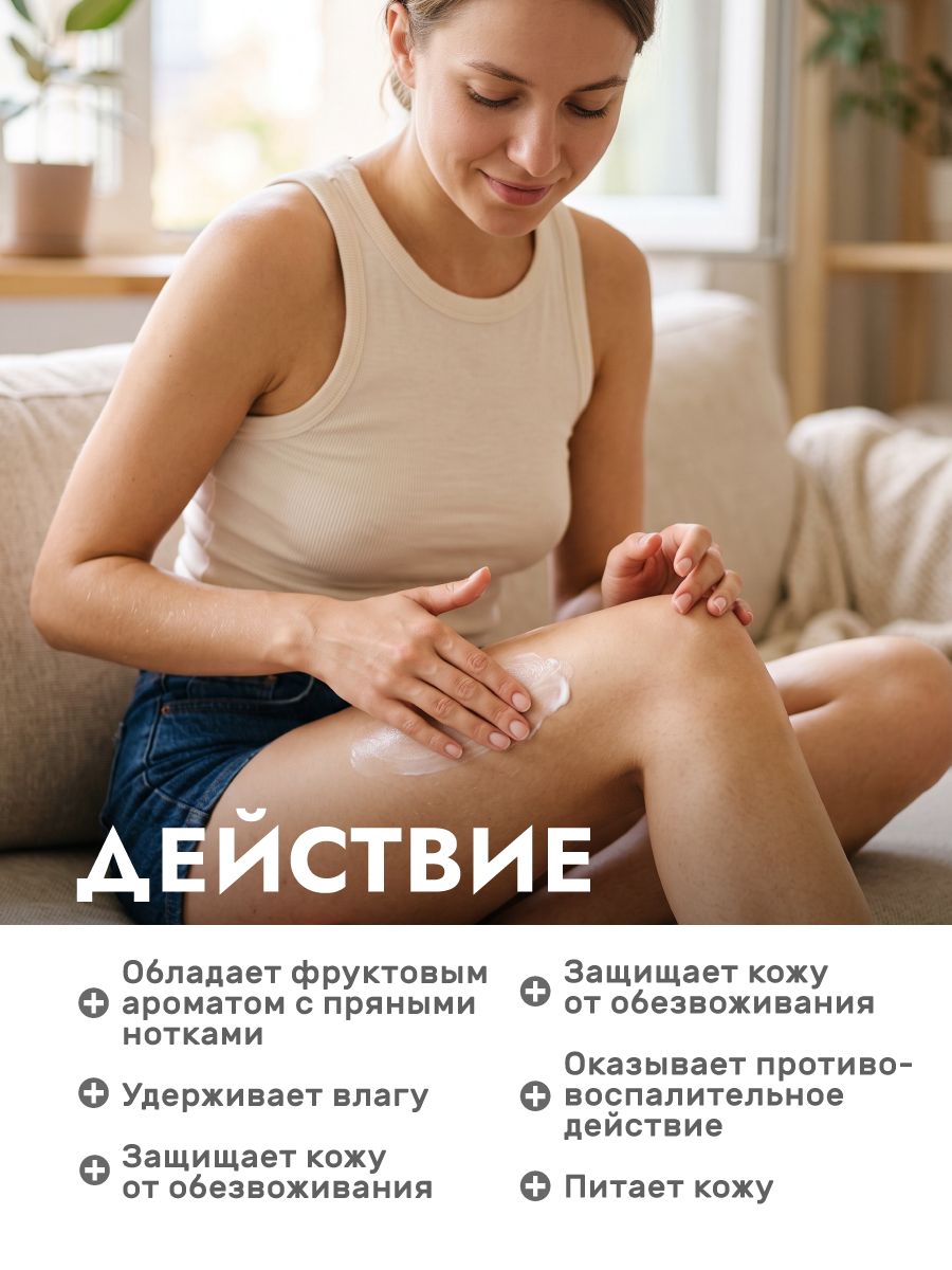 Крем-масло для тела Мускатная айва, 50г