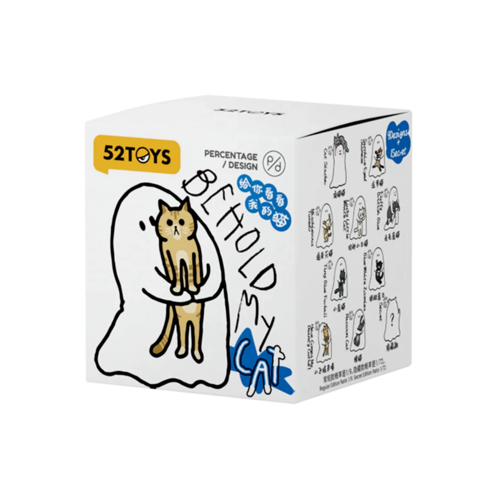 Фигурка коллекционная 52TOYS Ghody Behold My Cat, в ассортименте (73096)