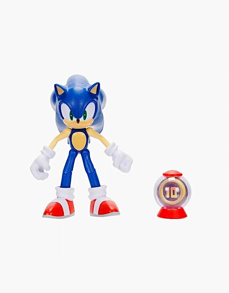 Sonic Соник The Hedgehog 10-UP 4 дюймовая коллекционная мини-фигурка