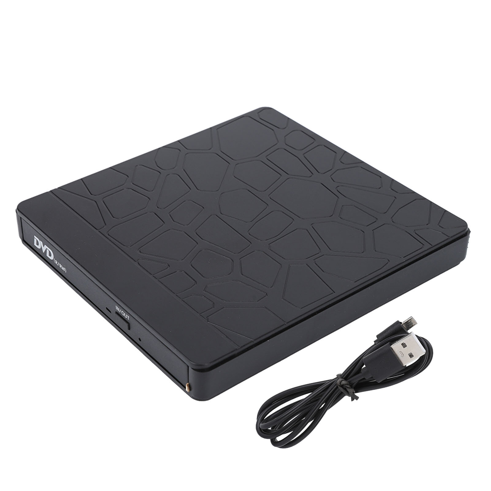 Внешний cd dvd привод с каменным узором портативный usb type c оптический встроенный кардридер для ноутбука