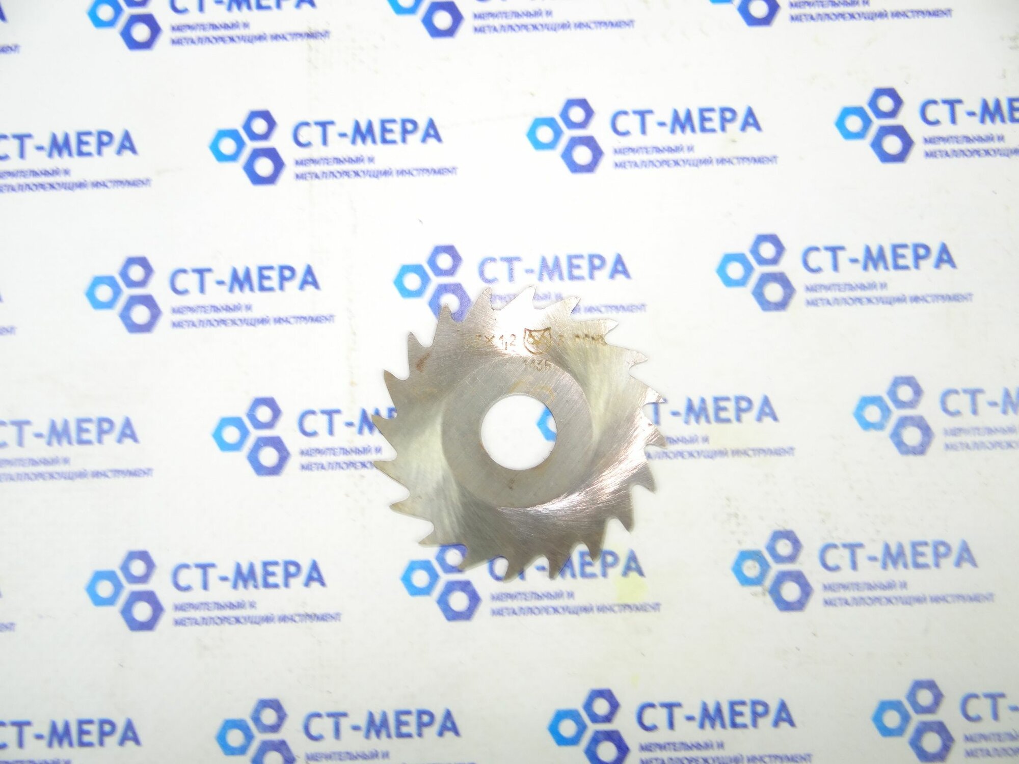 Фреза отрезная по металлу 63х1.2х16мм z 20 Р6М5 с фаской без ш/п