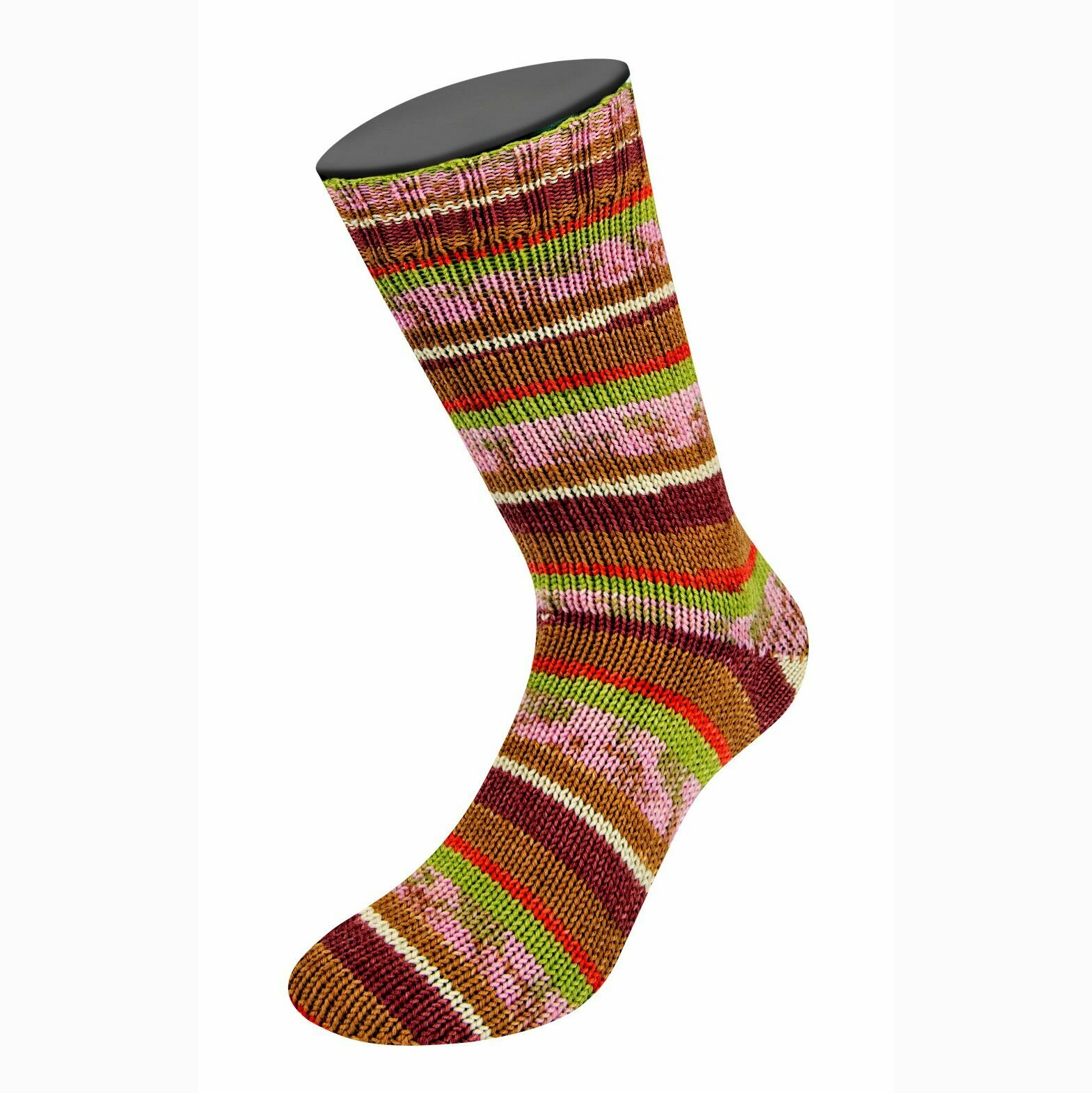 Носочная пряжа Lana Grossa Merino Extrafine Alto Meilenweit 100 (2528)