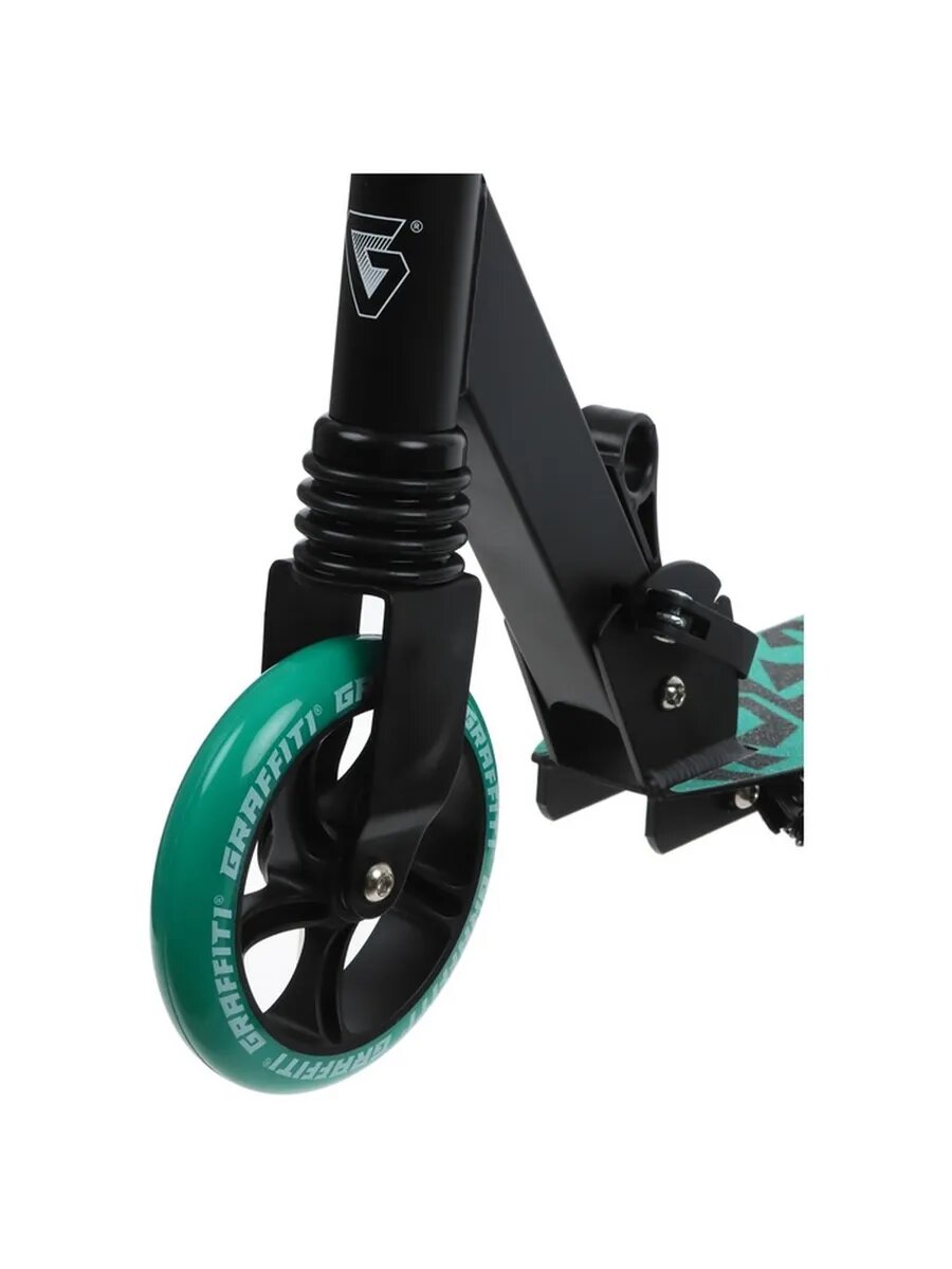 Городской детский самокат с амортизатором и легкостью