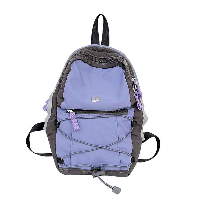 Рюкзак Ruiying Ins Wind, нейлон, дышащий, фиолетовый, для младшей средней школы