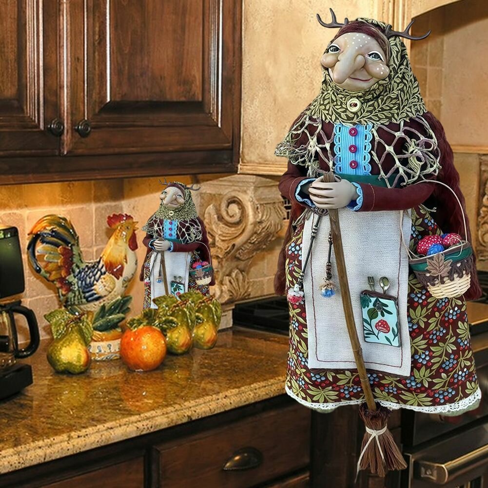 Уникальная кукла-колдунья: Искусство и магия