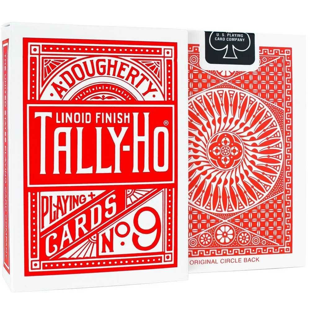 Карты игральные "Tally-Ho Standard Index red Circle " 62277 TALLY-HO