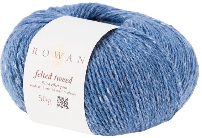 Felted Tweed /Филтед Твид/ пряжа Rowan, Z036000 (167, maritime (морской), синий)