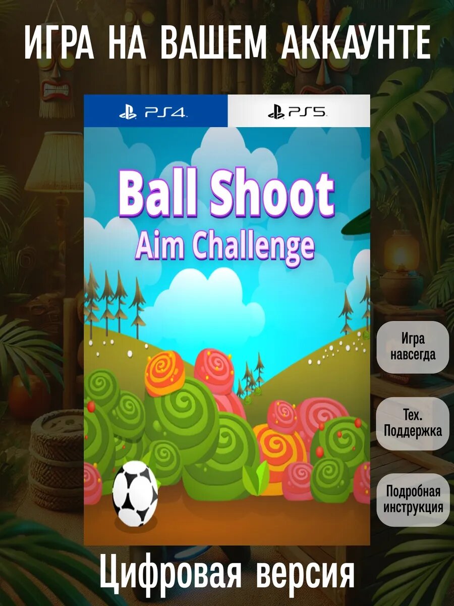 Ball Shoot Aim Challenge PS4/5 | английский язык | Казуальные | Цифровая версия
