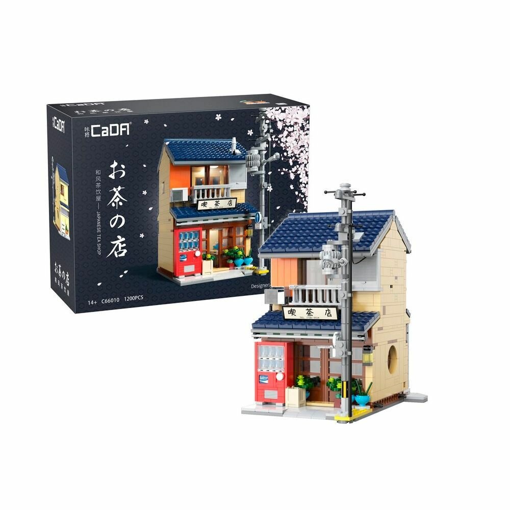 Конструктор CaDA магазин японского чая (1200 деталей - C66010W